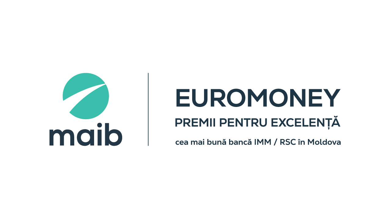 Maib a fost premiată cu titlurile de „Cea mai bună bancă pentru IMM-uri” și „Cea mai bună bancă ...