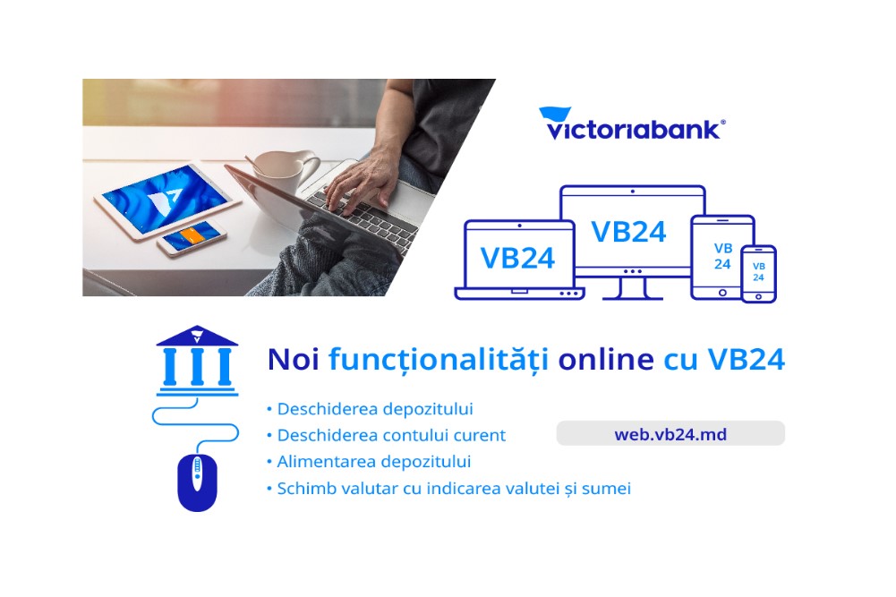 VB24 – noi funcționalități în aplicația de online banking de la ...